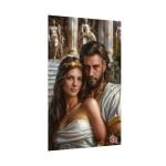 Custom Fantasy Couple Portrait Poster from photo | Custom Mythological ...