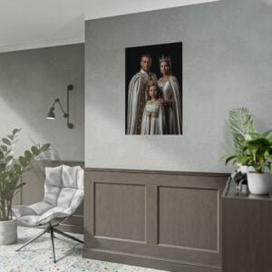 Custom Royal Family (3 person) Portrait Poster from photo | Custom ...